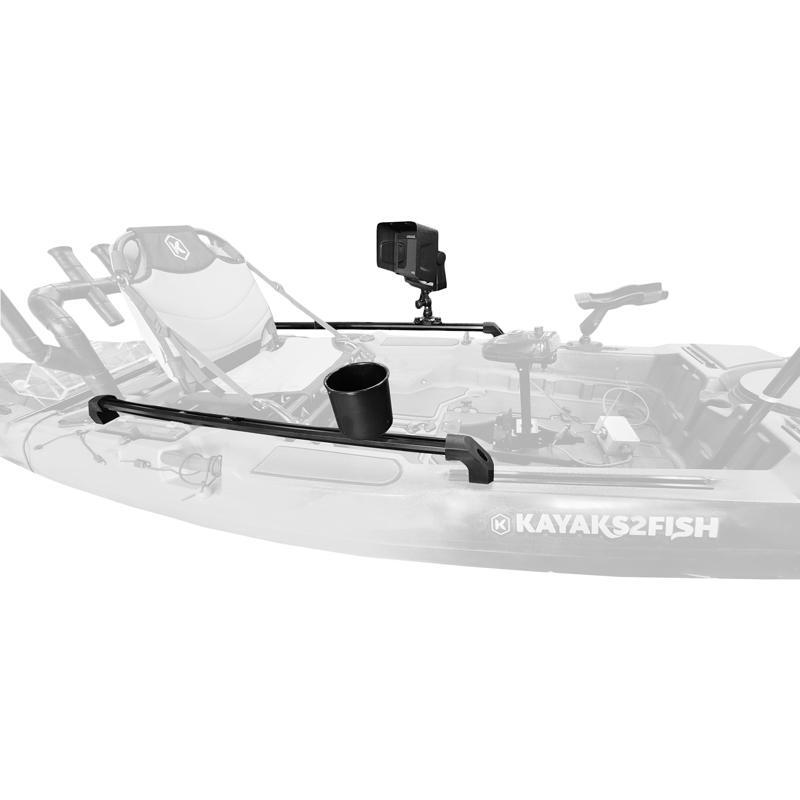 K2F Bar Rail 70cm With Integrated Side Track Pair - $109 - Kayaks2Fish