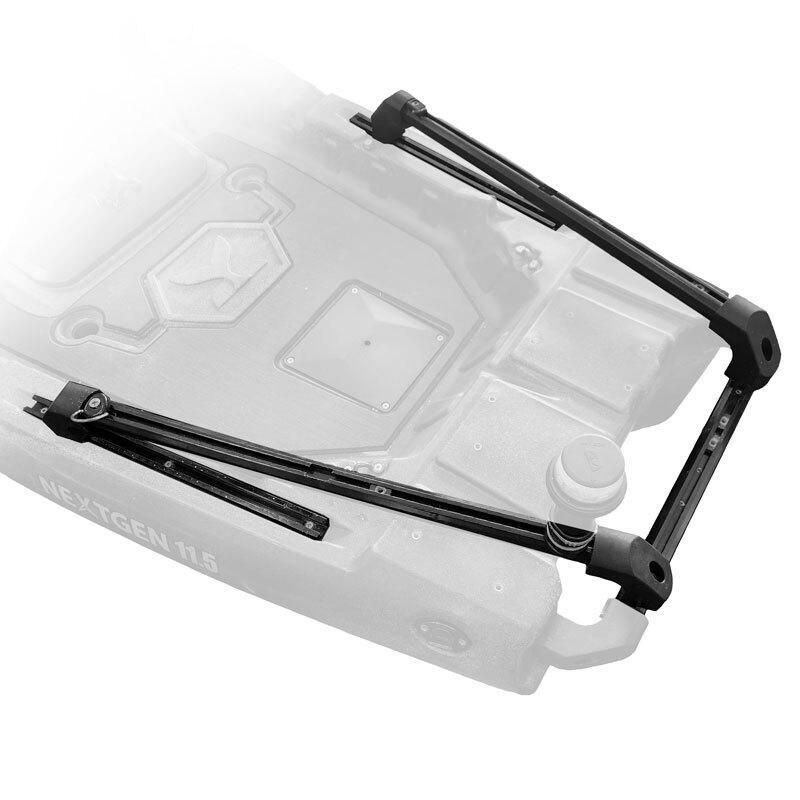 K2F Bar Rail 70cm With Integrated Side Track Pair - $109 - Kayaks2Fish