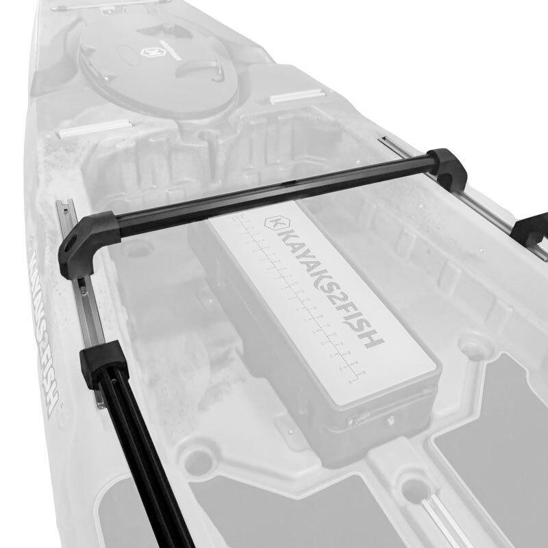 K2F Bar Rail 70cm With Integrated Side Track Pair - $109 - Kayaks2Fish