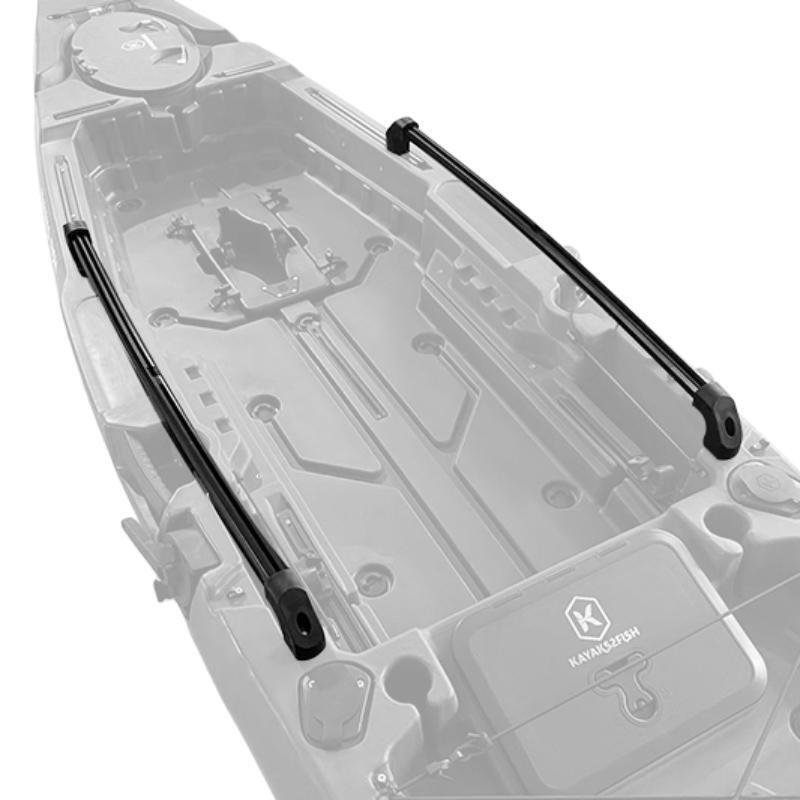 K2F Bar Rail 105cm With Integrated Side Track Pair - $129 - Kayaks2Fish