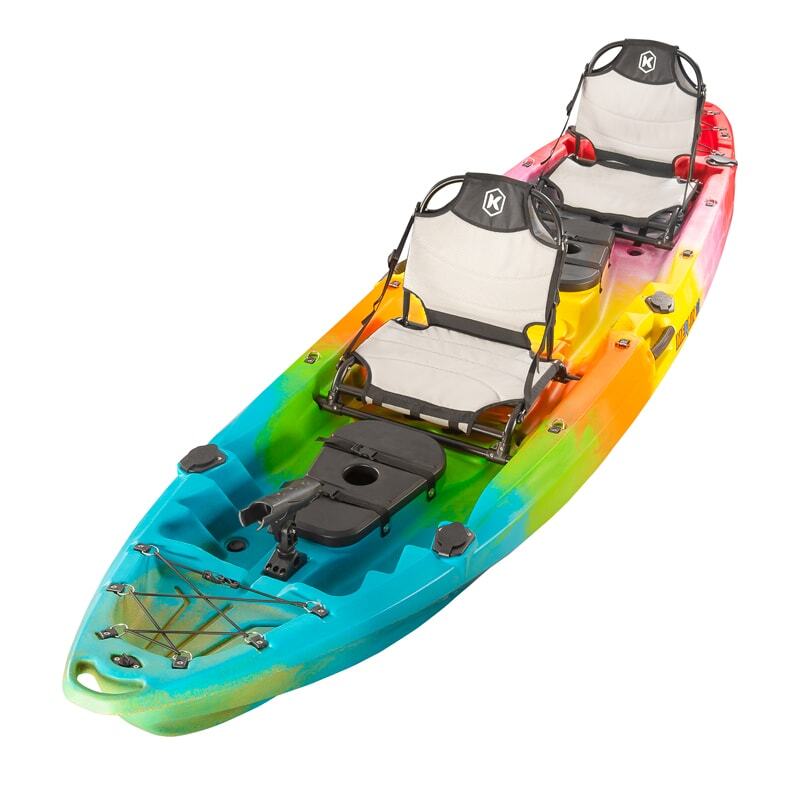 Merlin Pro Double Fishing Kayak Package - Rainbow