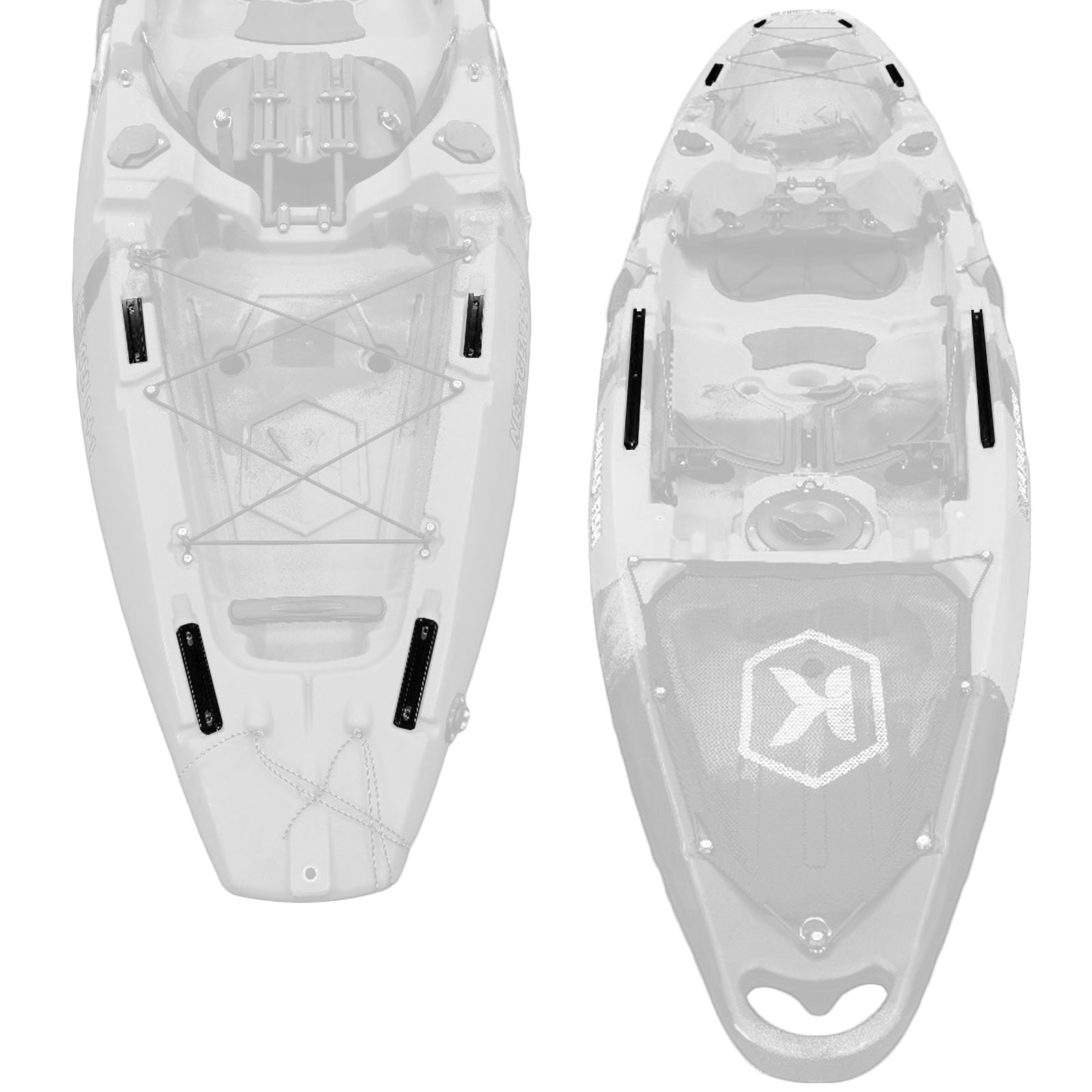 K2F Side Tracks for NextGen 11 Kayaks - $55 - Kayaks2Fish