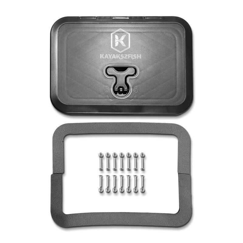 K2F Rectangular Twist and Seal Hatch Kit Horizontal - $89 - Kayaks2Fish