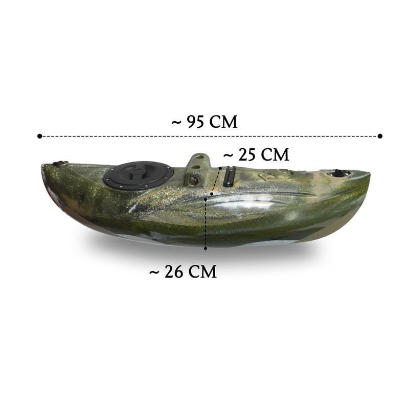 K2F Replacement Outrigger Pod V2 Jungle Camo - $80 - Kayaks2Fish