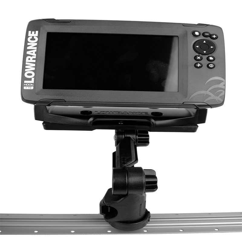 YakAttack Rectangular Fish Finder Mount with Track Mounted LockNLoad ...